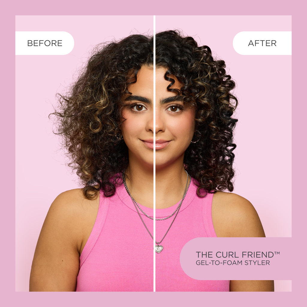 The Curl Friend™ Curl Shape & Stay Gel to Foam, 200 mL