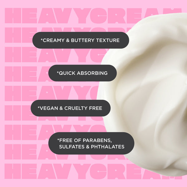 Cake Heavy Cream Body Lotion | Hydrate Dry Skin | Shea Butter